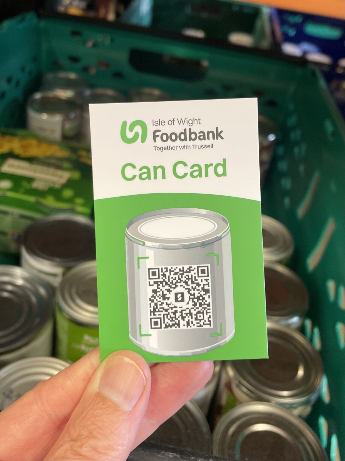 New “Can Card” Makes Donating to Isle of Wight Foodbank Easier Than ...